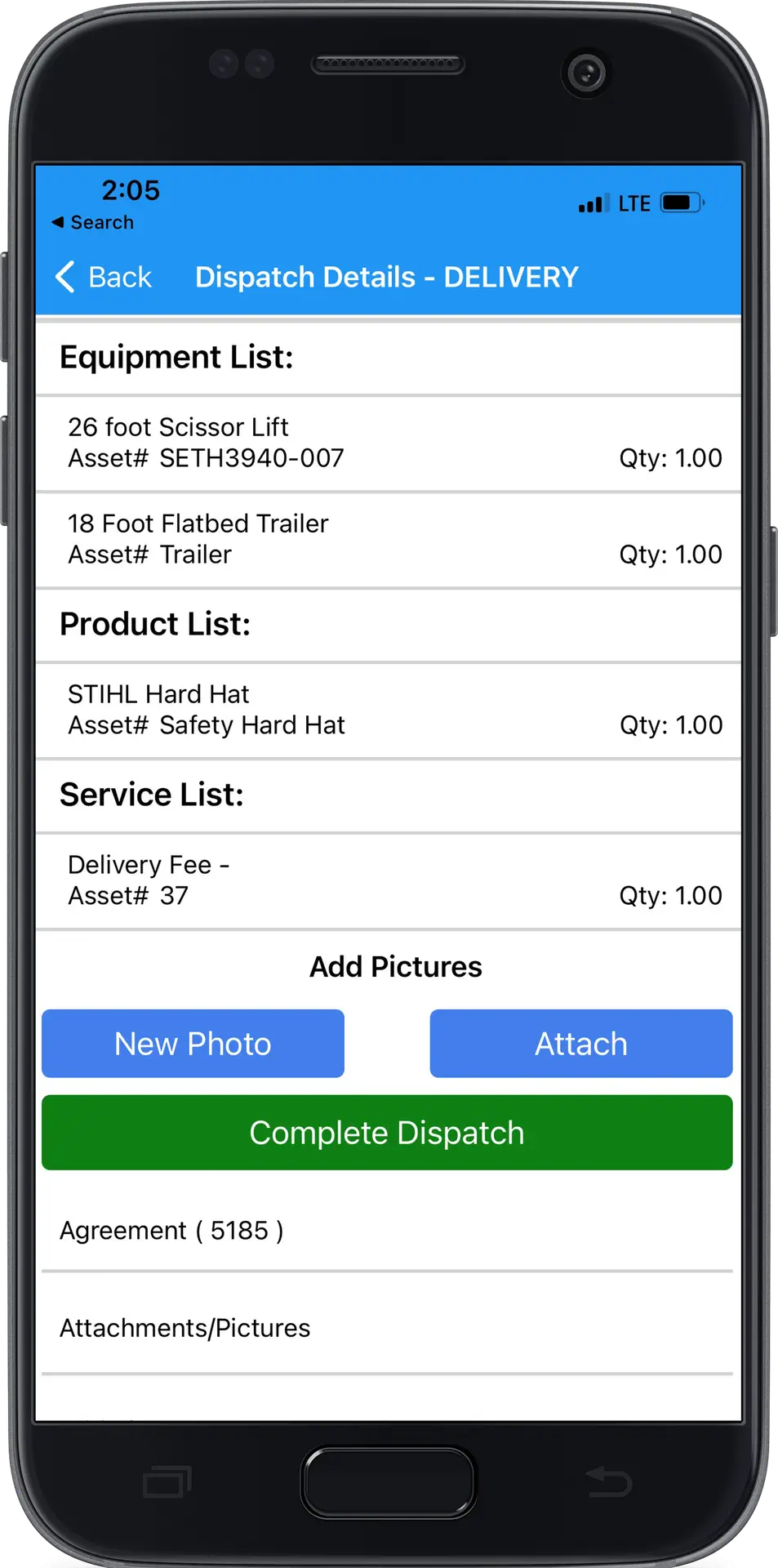 Mobile App - integraRental Software